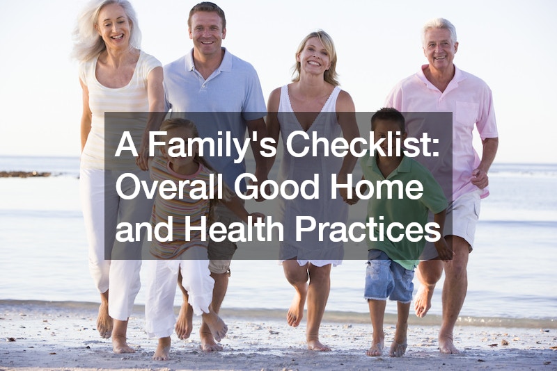 A Familys Checklist Overall Good Home and Health Practices - Family Badge